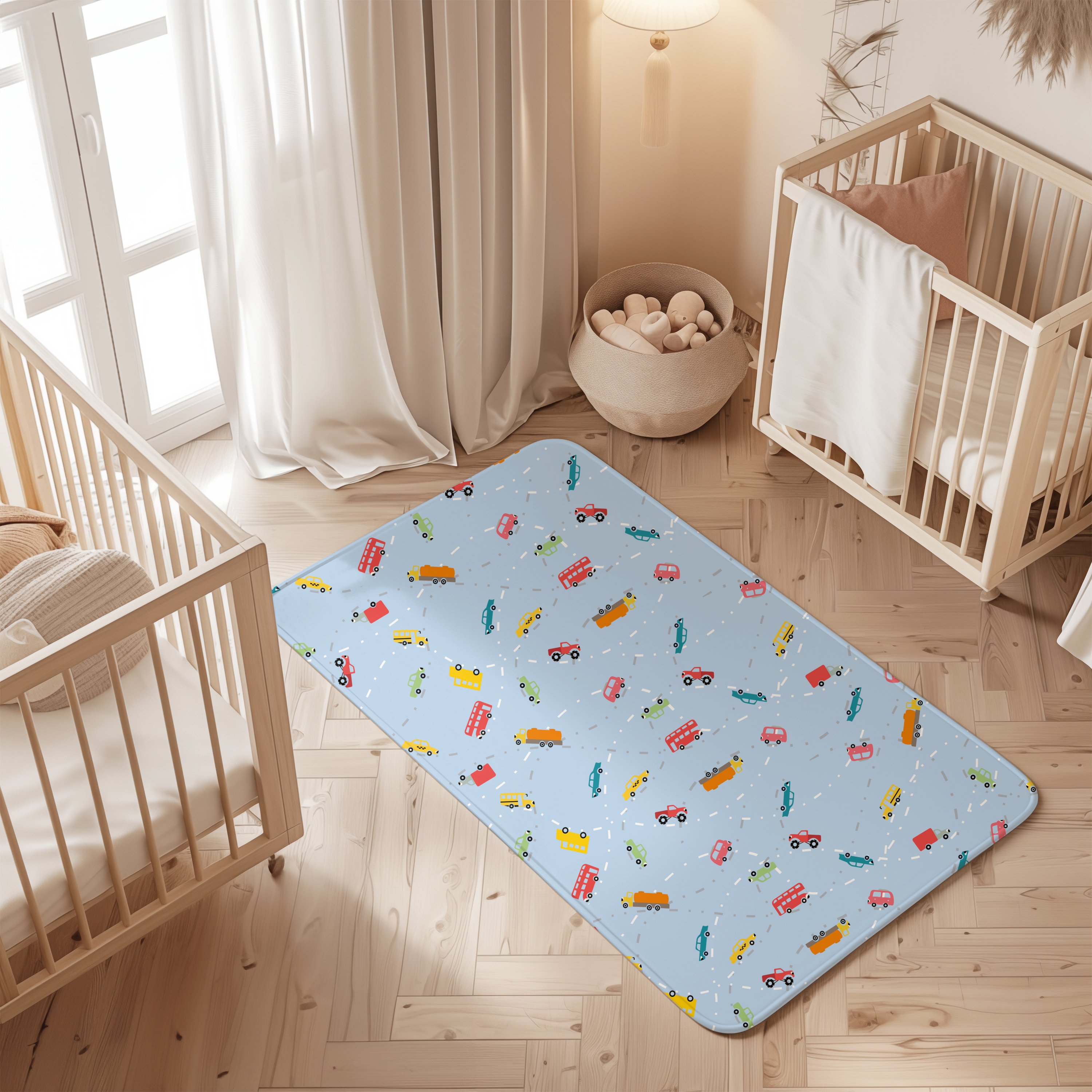 Car Print Matty Sets That Control Travel Messes for Kids – Happy Matty