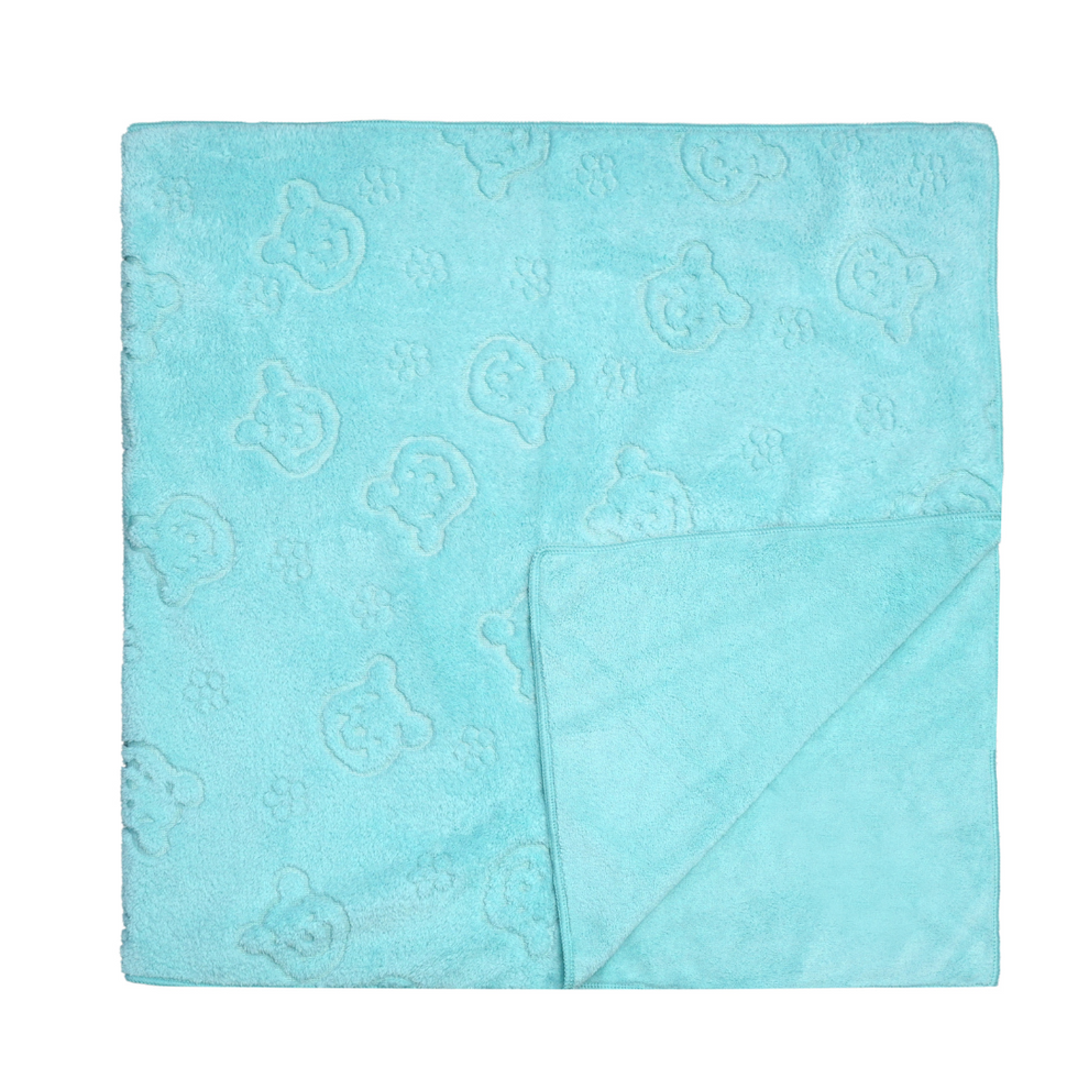 Buy Sky Blue Teddy Towel Online in India | Happp Matty Store – Happy Matty
